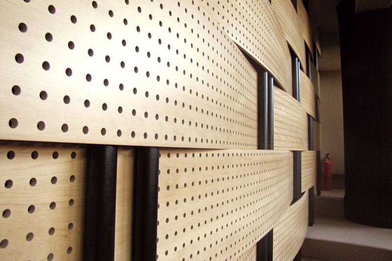 Panel acústico Ondulado - Rassegna® - Arquitectura y Equipamientos